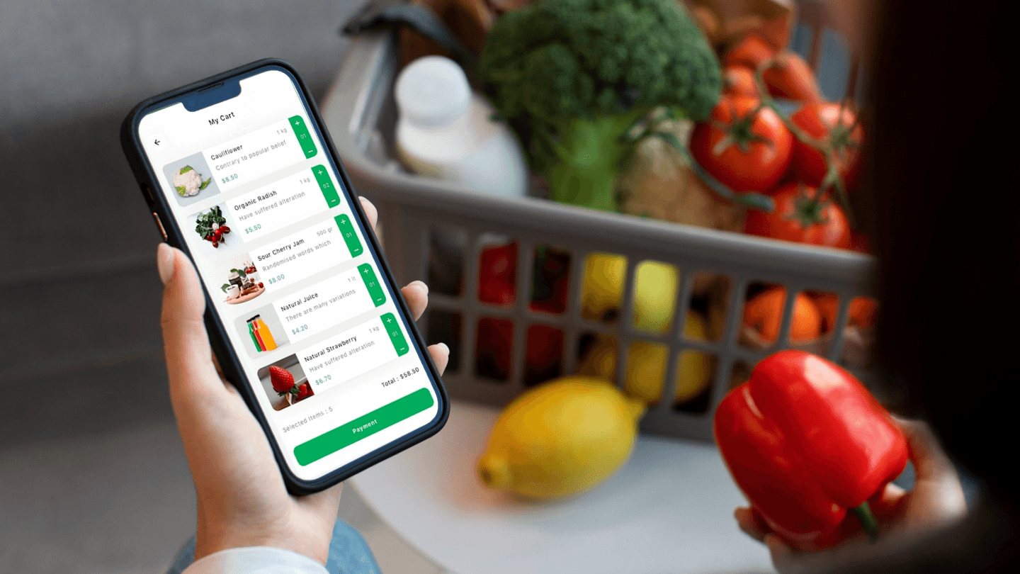 Develop a grocery app like BigBasket
